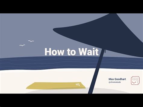 JSConf Talk How To Wait From JSConf Class Central