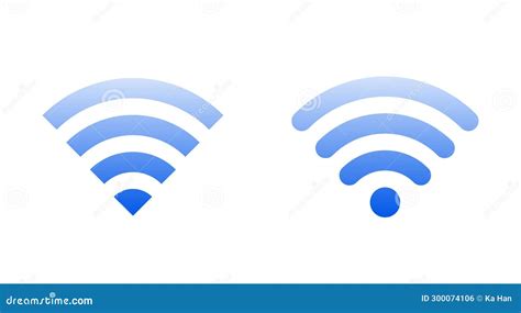 Wifi Flat Gradient Icon Wireless Network Signal Vector Stock Vector Illustration Of Website