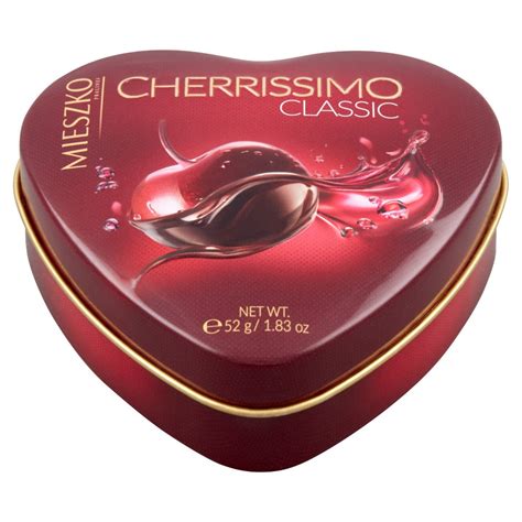 Mieszko Cherrissimo Classic Praliny Z Wiśnią W Alkoholu 52 G - Mieszko ...