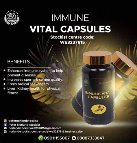 Immune Vital Capsule Norland Global