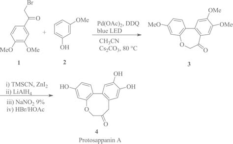 Pd‐catalyzed Synthesis Of Dibenzo[b D]oxepin‐7 6h ‐one 3 And