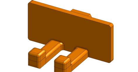Hsw Parametric Dual Arms Hook By Epaquette06 Download Free Stl Model