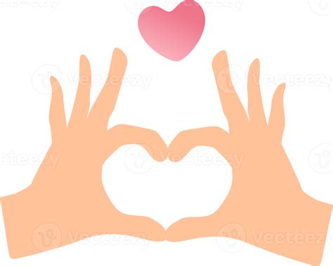 Hand Heart Emoji 11659714 Png