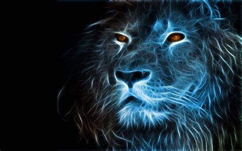 100 3d Lion Wallpapers