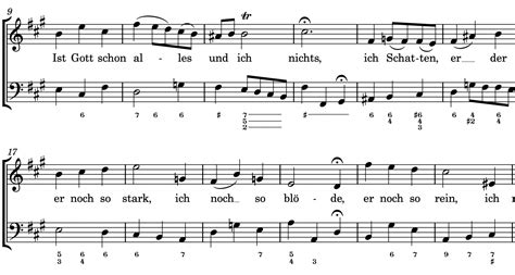 Figured Bass Scoring Notes
