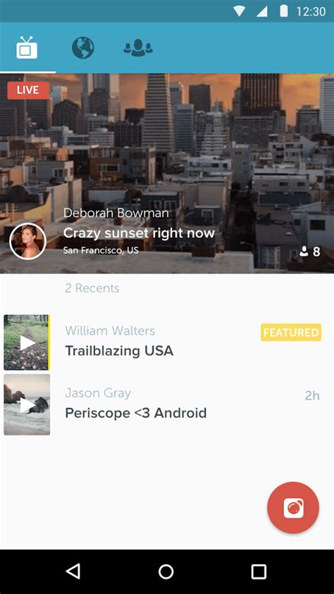 Periscope скачать бесплатно Periscope 1 19 для Android