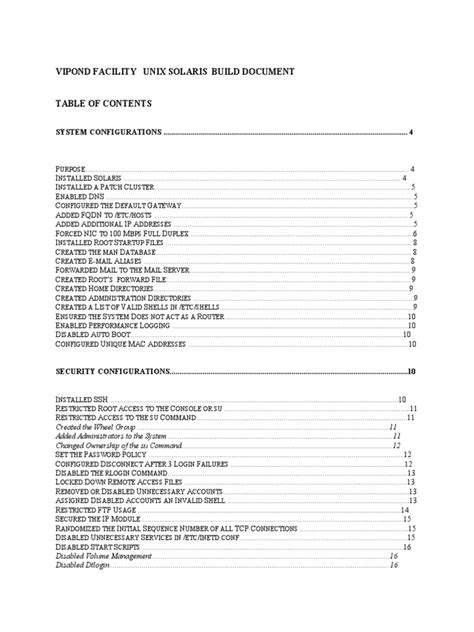 unix solaris build document pdf superuser network protocols
