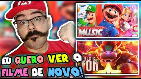 REACT Uma SuperEstrela Super Mario Bros O Filme O Rei Dos Koopas