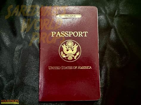 Indiana Jones And The Last Crusade Henry Jones Sr Passport Replica