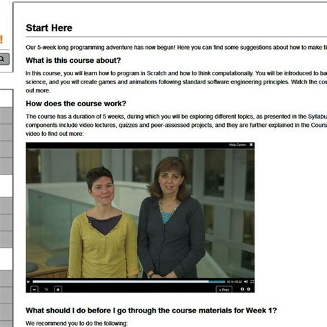 Website Of The First Session Of Code Yourself Download Scientific
