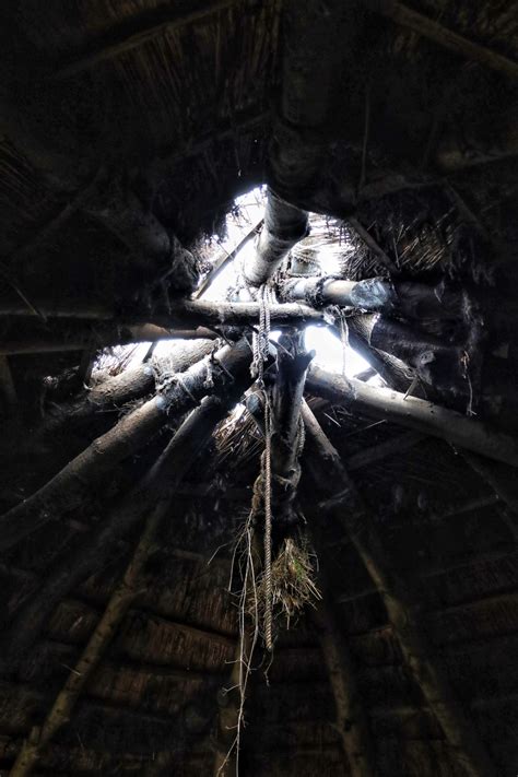 The Silicon Tribesman • Prehistoric Recreated Roundhouse And Interior