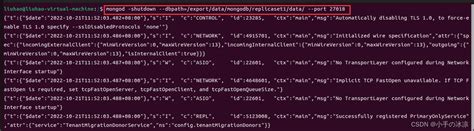 【大数据存储技术】实验2：mongodb数据库的部署和操作mongodb Driver Sync Csdn博客