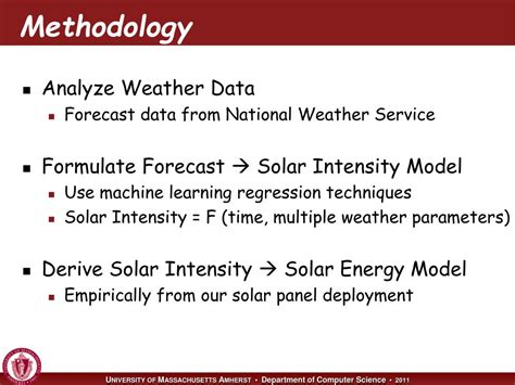 Ppt Predicting Solar Generation From Weather Forecasts Using Machine Learning Powerpoint