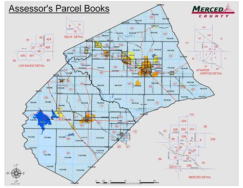 Merced County California Map Amanda Marigold