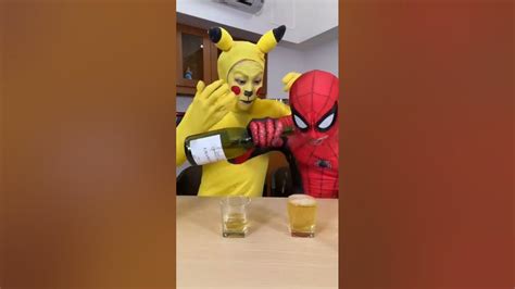 😁 Picachu 😁😆😃 Spider 😆 Man 🕸️♂️😨♂️♂️ Youtube