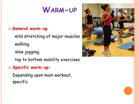 Physical Fitness And Exercise Session Ppt