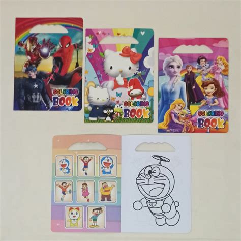 Jual Sjs Buku Mewarnai Gagang Tentengcoloring Bookedukatifbelajar Warnai Shopee Indonesia