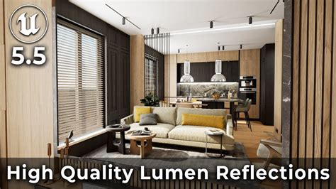 High Quality Lumen Reflections In Unreal Engine 55 Tutorial Youtube