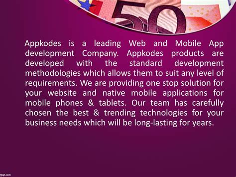 Ppt Website Php Clone Scripts Mobile App Development Appkodes Powerpoint Presentation Id