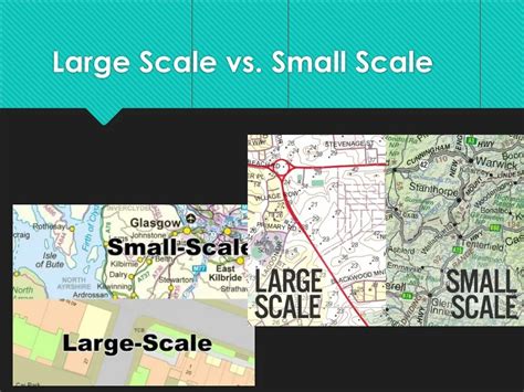 Large Scale Map Vs Small Scale Map The Tube