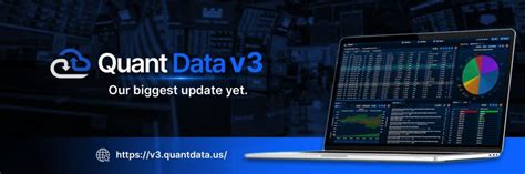 Quant Data Version 3 Releases With New Features Quant Data Posted On