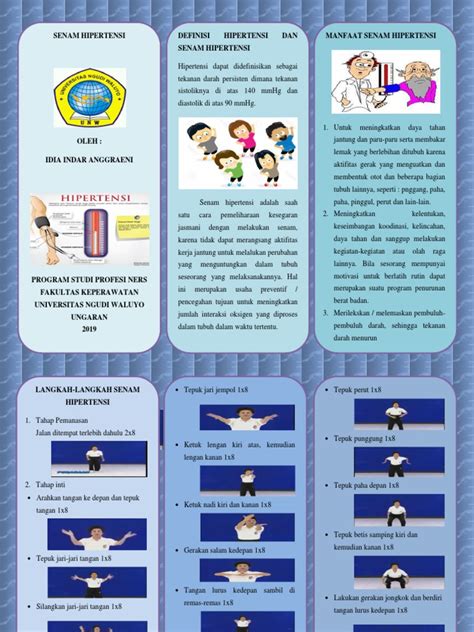 Leaflet Senam Hipertensi Pdf