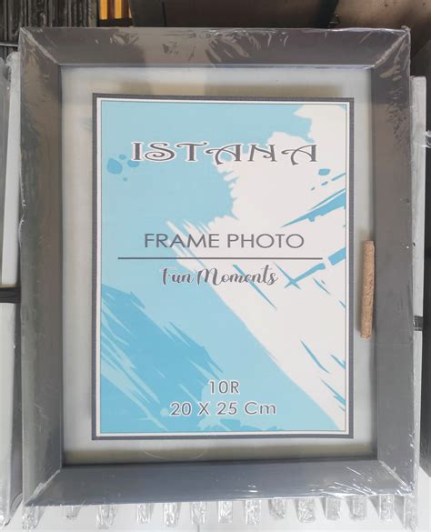 BINGKAI PIGURA FRAME FOTO MINIMALIS HITAM PUTIH 10R 20 CM X 25 CM MURAH FREE PACKING