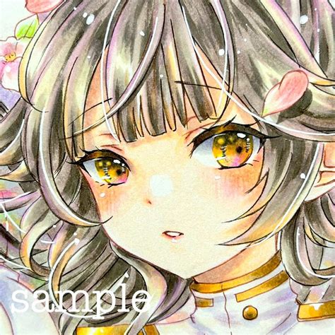 Yahooオークション 【a4】 同人 手描きイラスト アズールレーン 愛