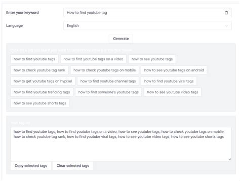 Free Youtube Tag Generator Generate Relevant Tags Cloudsconvert