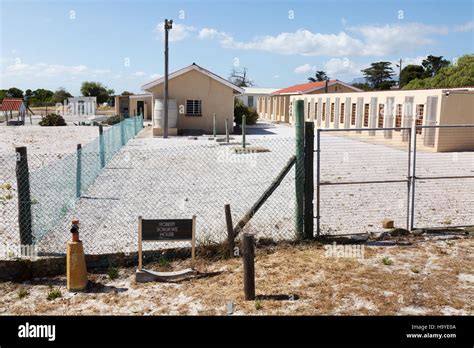 Robert Sobukwes House Robben Island Cape Town South Africa Stock