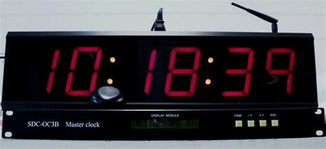 Wireless Digital Master Clock System Time Clocks