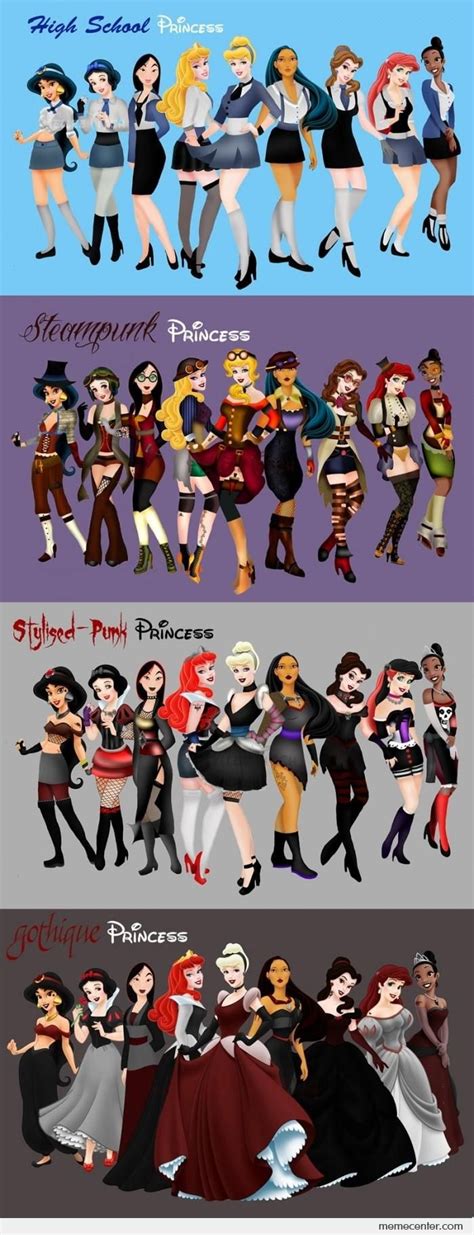 Belles Gothic Disney Princesses Miscellaneous Pinterest
