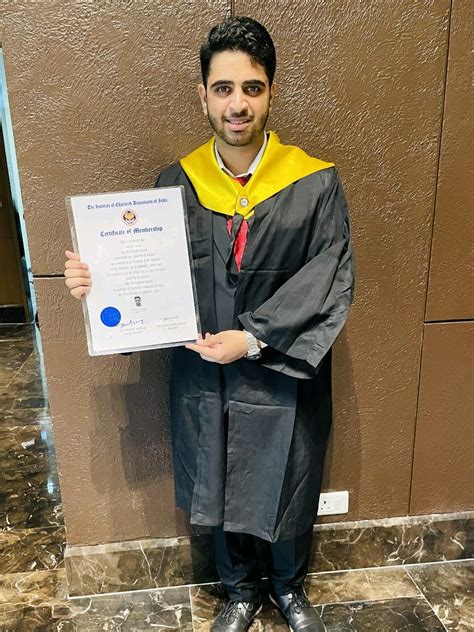 Naman Anand On Linkedin Convocation2022 Icai