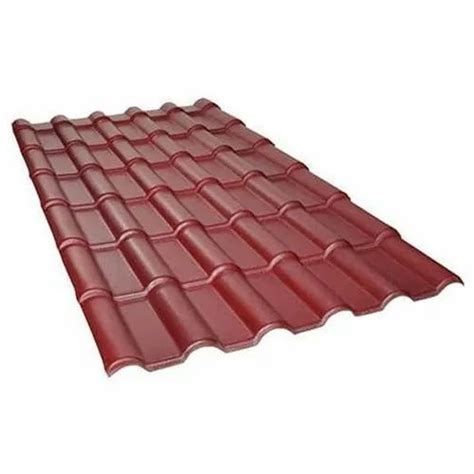 Color Coated Cold Rolled UPVC Roofing Sheet Thickness Of Sheet Mm At