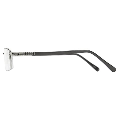 Rectangle Silver Eyeglasses