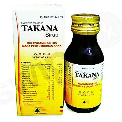 Promo Takana Pyridam Sirup Multivitamin Dan Mineral Anak Dus Btl 60Ml