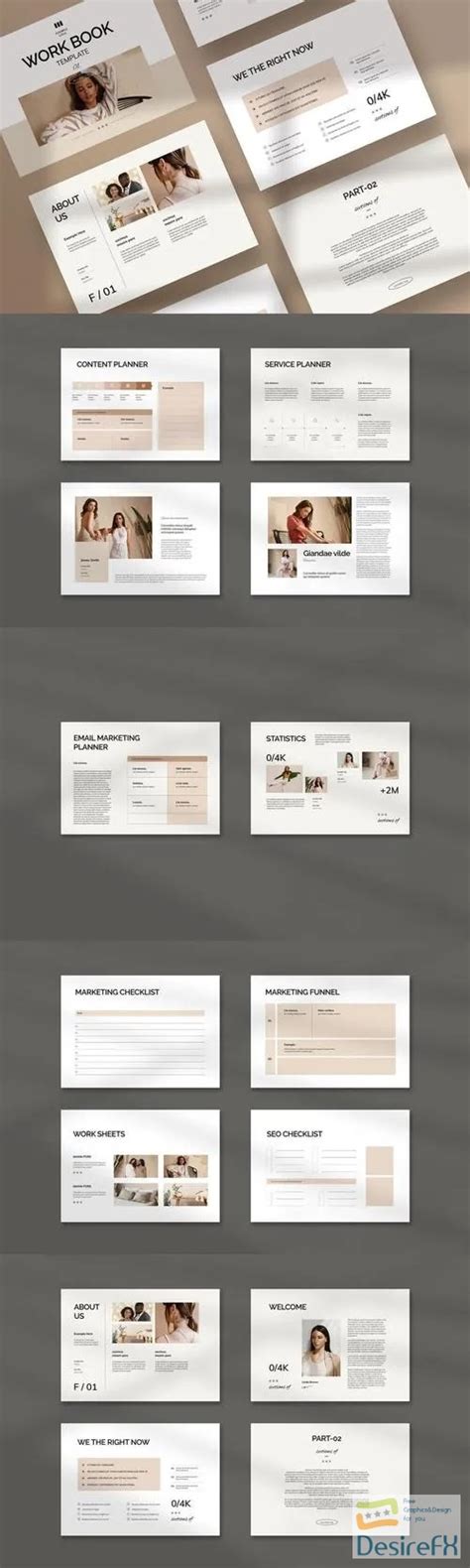 Download Work Book Template Desirefxcom