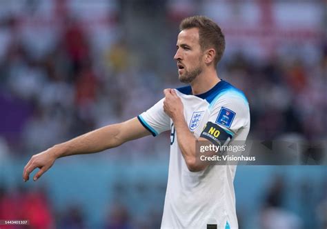 Harry Kane Of England During The Fifa World Cup Qatar 2022 Group B