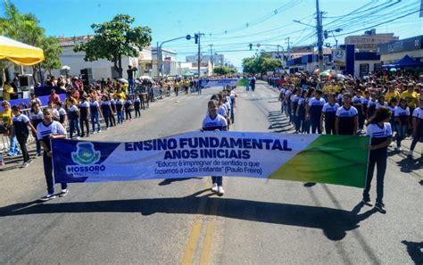 Confira A Programação Do Desfile Cívico Militar Em Mossoró Saulo Vale