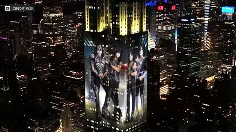 KISS Lights Up Empire State Building Ahead Of Final Concert In NYC KYMA