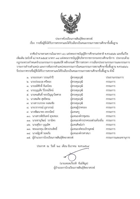 📌ประกาศโรงเรียนกาฬสิน โรงเรียนกาฬสินธุ์พิทยาสรรพ์ เพจหลัก