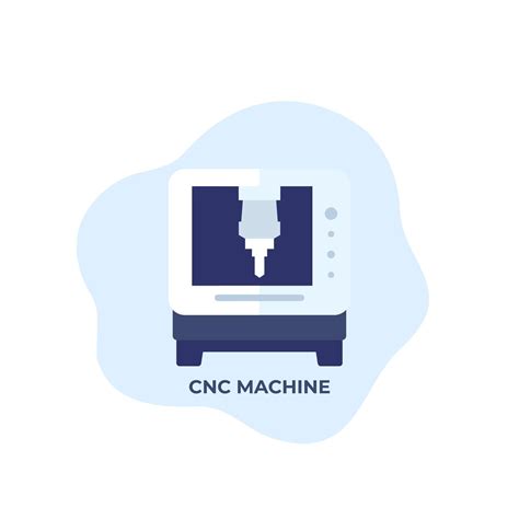 CNC Machine Icon Flat Vector 2265578 Vector Art At Vecteezy