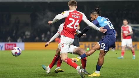 Extended Highlights Wycombe 2 0 Fleetwood Wycombe Wanderers