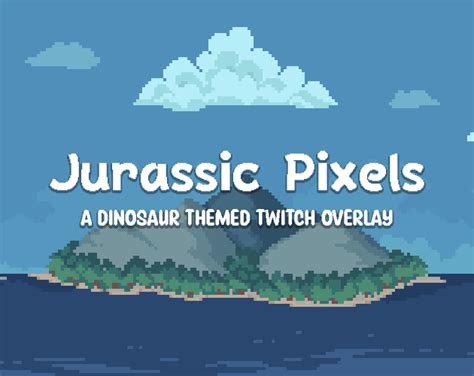 Jurassic Pixels A Twitch Avatar Overlay By Typeplay