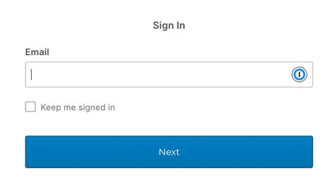 Okta Widget Throws Email And Password As Separate Form For Login