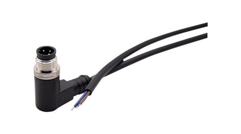 Rnd 205 01228 Rnd Connecteur Pour Câble 2 M M12 Fiche Angle Droit