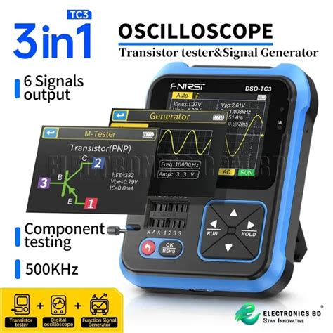 Dso Tc3 3 In 1 Handheld Digital Oscilloscope Latest Price In Bangladesh Bd