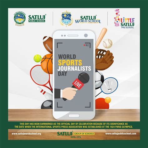World Sports Journalists Daysatluj Public School Satluj Public School