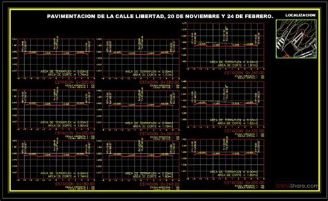 32urban Road Cross Sections Autocad File Dwg Urban Road Cross Section