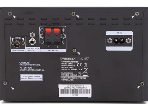 Minisistem stereo Pioneer X-PM12 la AVshop.ro